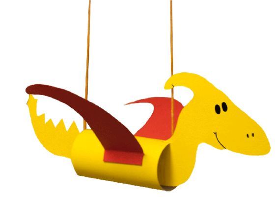 dinosaur paper roll craft - S&S Blog