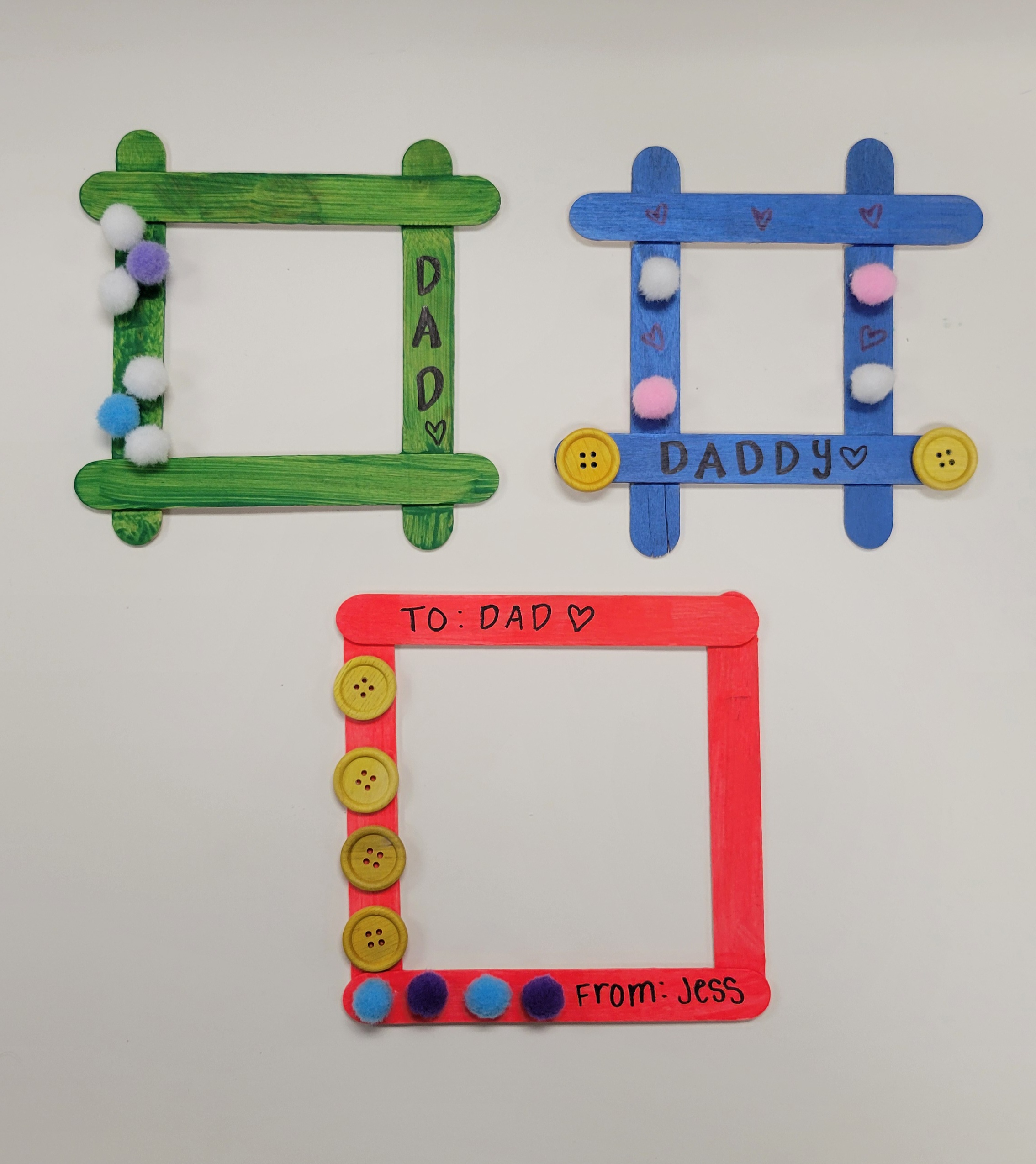 Father's Day DIY Craft Stick Frame - S&S Blog