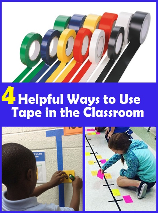 4 ways to use tape in the classroom - S&S Blog