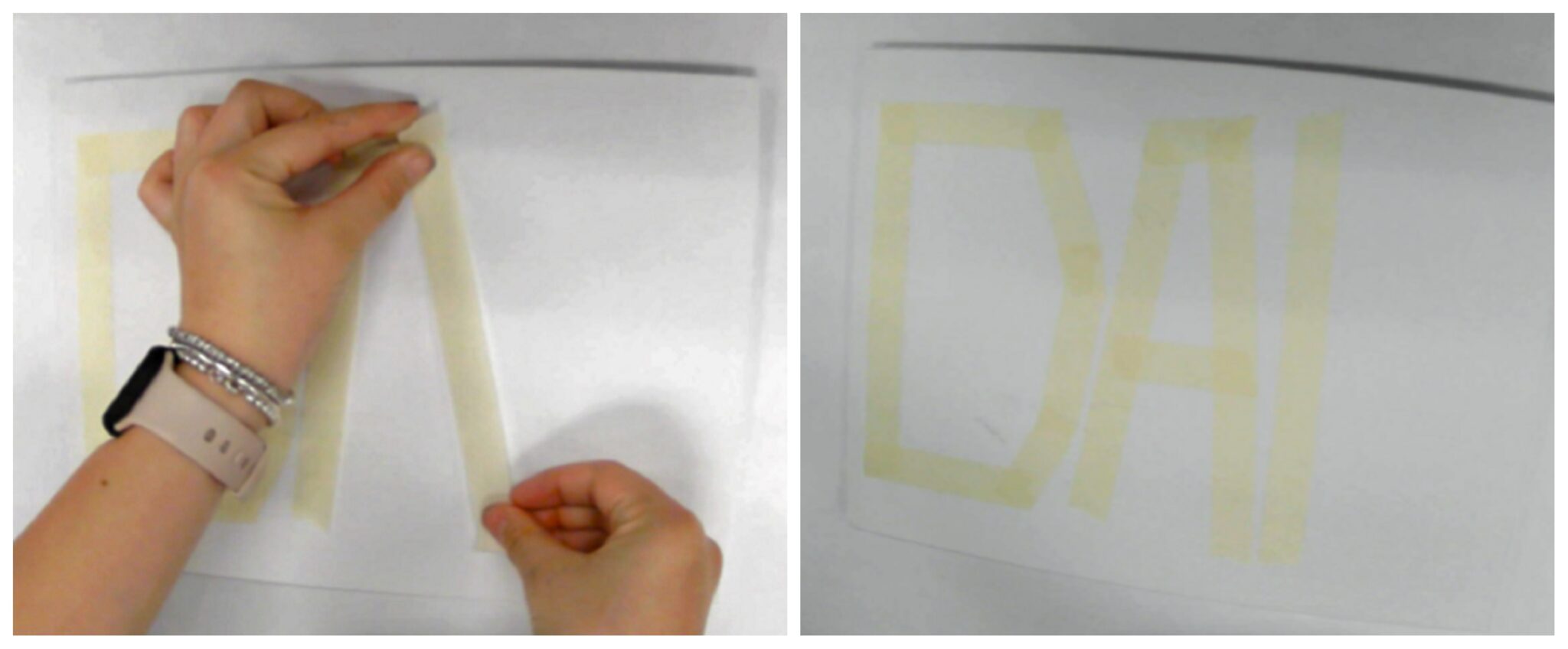 Father's Day DIY Scrape Art with Acrylic Paint - S&S Blog