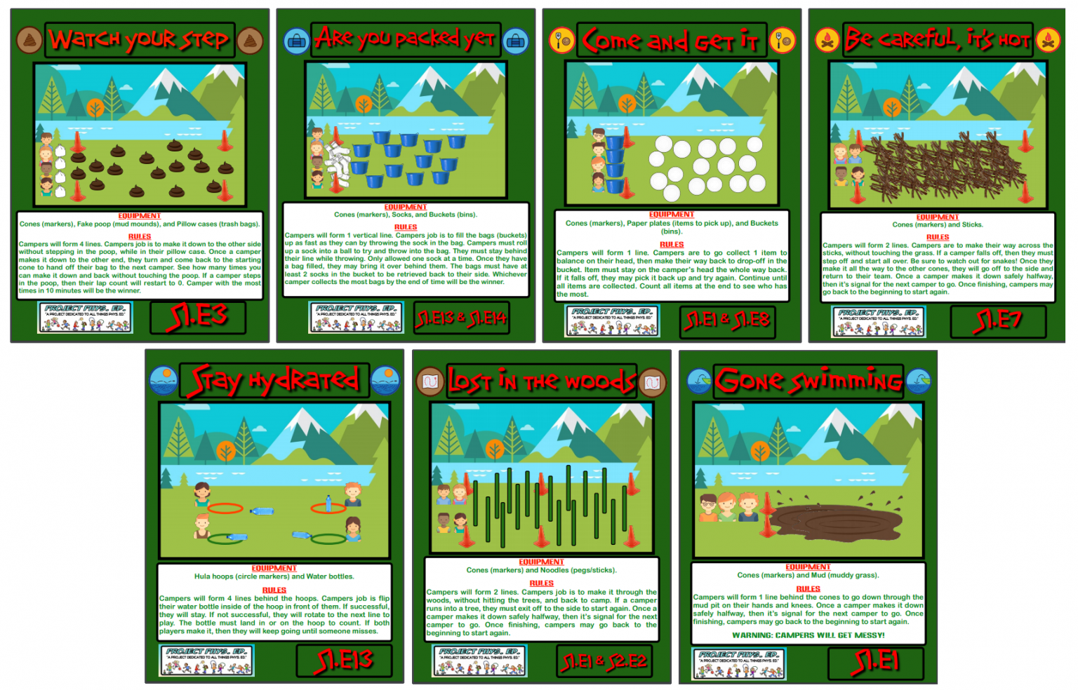 Virtual Camp Field Day - Station Ideas and Templates - S&S Blog