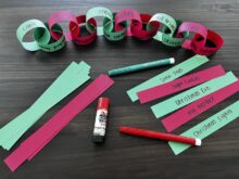 Seasonal Gratitude Garland Activity for Self-Awareness & Mindfulness ...
