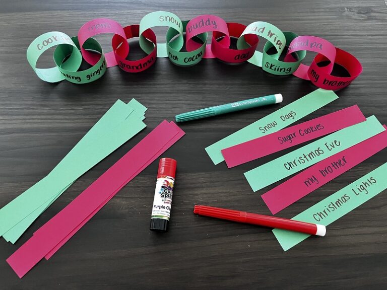 Seasonal Gratitude Garland Activity for Self-Awareness & Mindfulness ...
