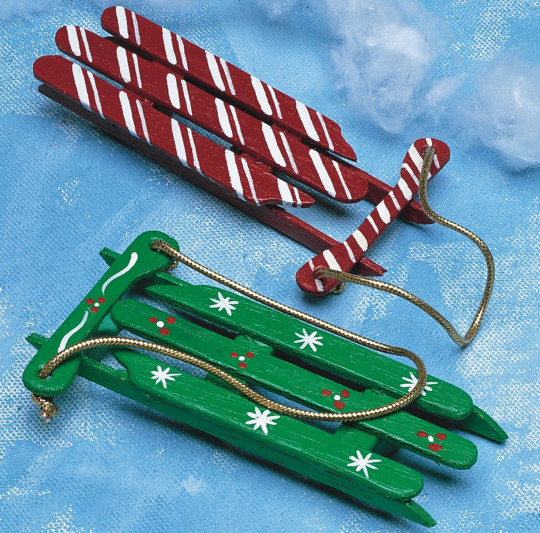Christmas sleds craft kit - S&S Blog