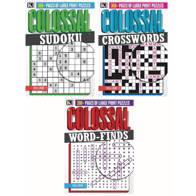 Colossal Puzzle Book - S&S Blog