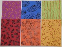 DIY Patterned Rubbing Plates & Watercolor Resist Art - S&S Blog