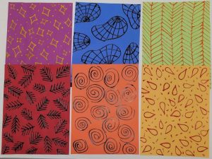 DIY Patterned Rubbing Plates & Watercolor Resist Art - S&S Blog