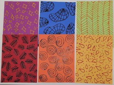 DIY Patterned Rubbing Plates & Watercolor Resist Art - S&S Blog