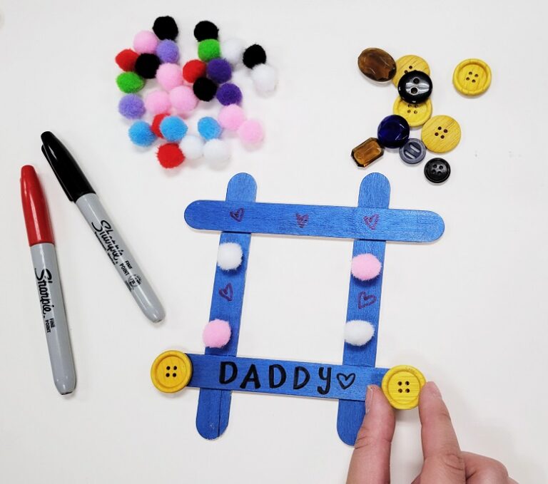 Father's Day DIY Craft Stick Frame - S&S Blog