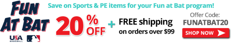 USA Baseball Fun at Bat Program - Elementary Physical Education - S&S Blog