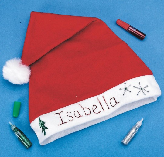 Holiday santa hat craft kit - S&S Blog