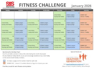 Fitness Challenge Calendars Archives - S&S Blog