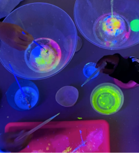 DIY Neon Ice Activity - Combining Crafts & Science - S&S Blog