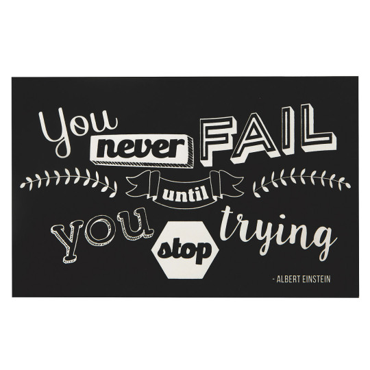 Never Fail Velvet Art Poster - S&S Blog