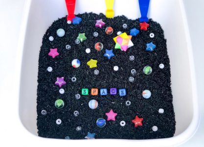 How To Make An Outer Space Themed Sensory Bin - S&S Blog