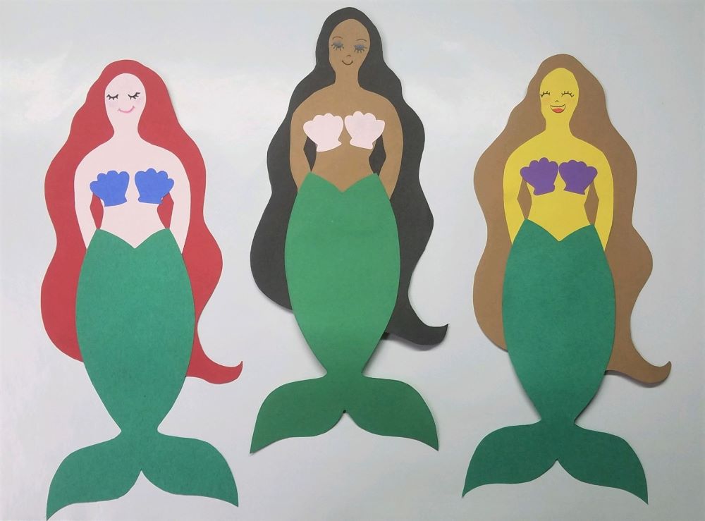 Paper Mermaid Craft - S&S Blog