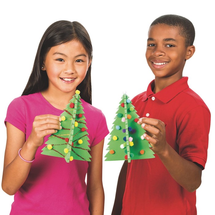 9 Christmas Tree Crafts for the Vacation Season - Artshow24