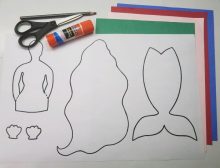 Easy DIY Paper Mermaid Craft - S&S Blog