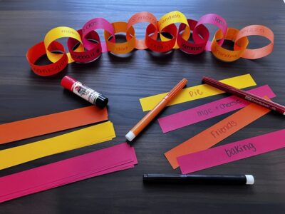 Seasonal Gratitude Garland Activity for Self-Awareness & Mindfulness ...
