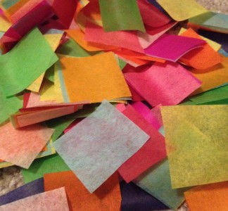 Tissue paper squares - S&S Blog