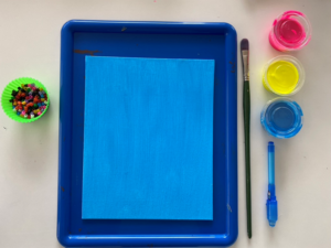 Abstract Canvas Art with Neon Paint - Flashback to the 80's Themed ...