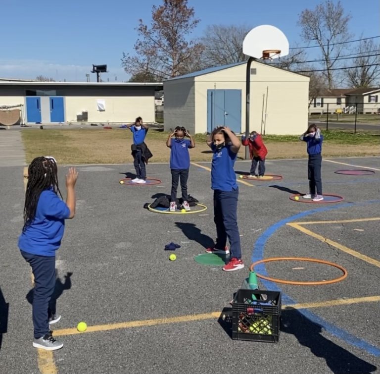 Heads, Shoulders, Knees & Cone Activity for PE - S&S Blog