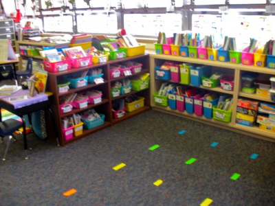 assigned seating classroom tape - S&S Blog