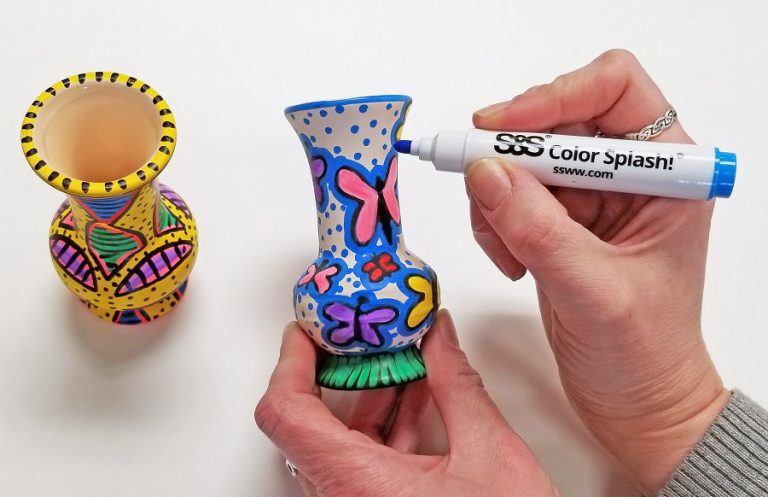 Craft Projects to Color With Multi-Surface Markers - S&S Blog
