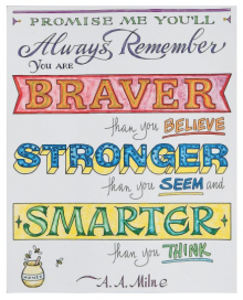 braver stronger smarter inspire poster - S&S Blog