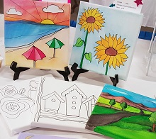 canvas craft - S&S Blog