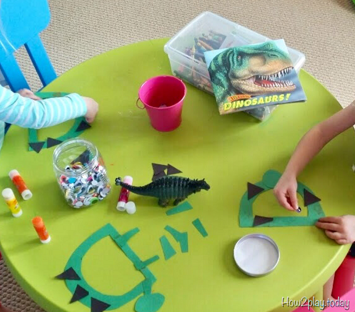 dinosaur craft literacy idea - S&S Blog