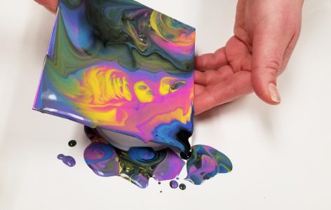 diy paint pouring - S&S Blog