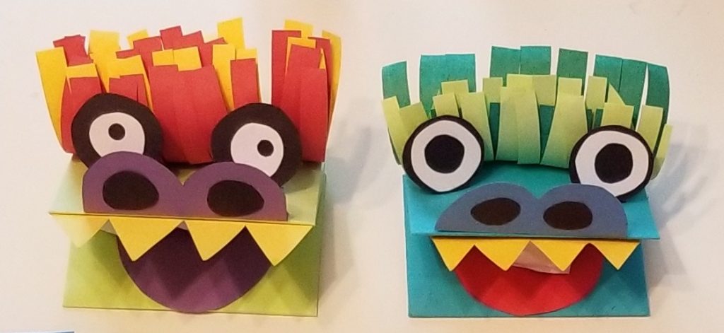 DIY Dragon Puppet - Paper Craft For Dramatic Play - S&S Blog