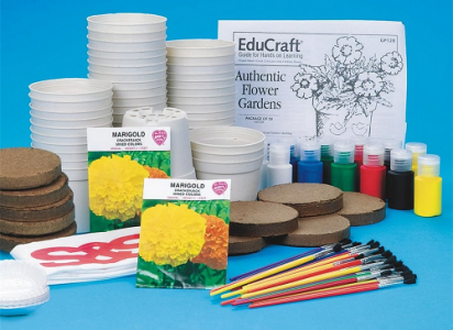 Marigold Flower Garden - Educational Craft Kit for Spring - S&S Blog