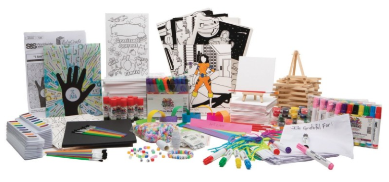 7 Therapeutic Art Activities for 24 Kids - Express Yourself Kit - S&S Blog