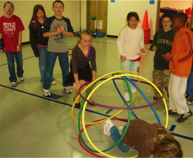 hula hut relay physed - S&S Blog