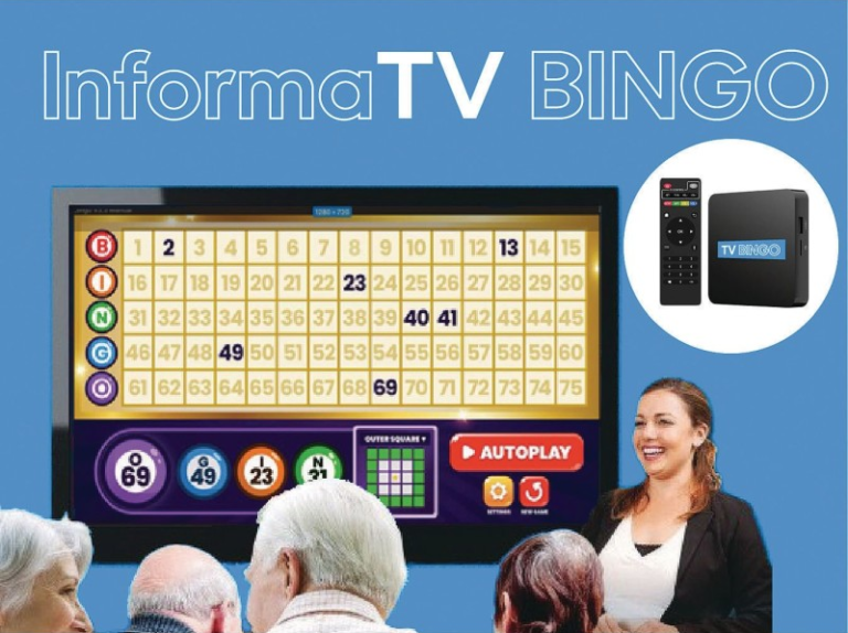 Digital TV Bingo Game - Benefits of Bingo for Senior Living - S&S Blog