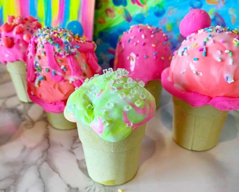 Mini Ice Cream Cone DIY Craft - S&S Blog