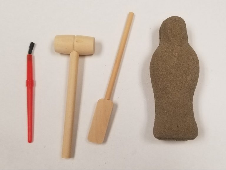 Sand Mummy Excavation Activity Kit - Learning Archeology - S&S Blog