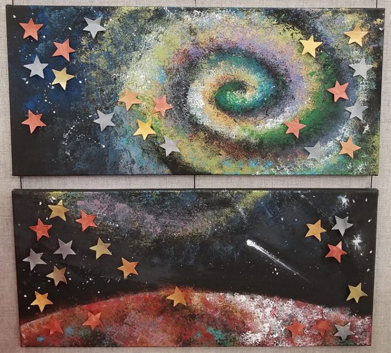 How to Make DIY Galaxy Shirts - S&S Blog