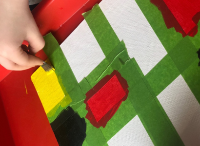 Abstract Art Canvas Painting Activity - S&S Blog