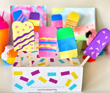 DIY Paper Popsicle Craft For Kids - S&S Blog