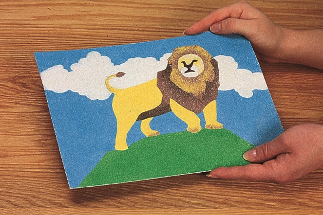 Themed Sand Art Deco Standing Board Craft Kit Everything You Need For 