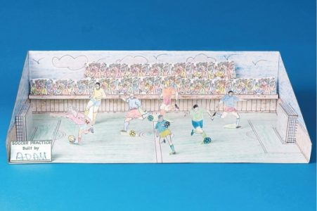 soccer field diorama - S&S Blog