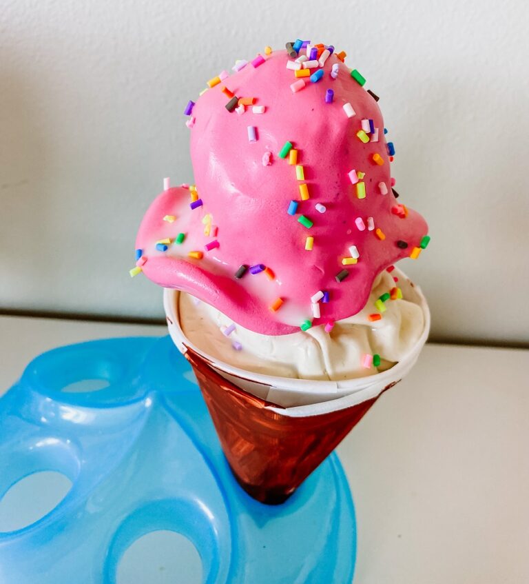 DIY Ice Cream Cone Clay Sculpture Craft for Kids - S&S Blog