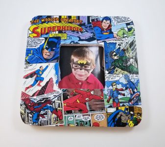 superhero comic frame - S&S Blog