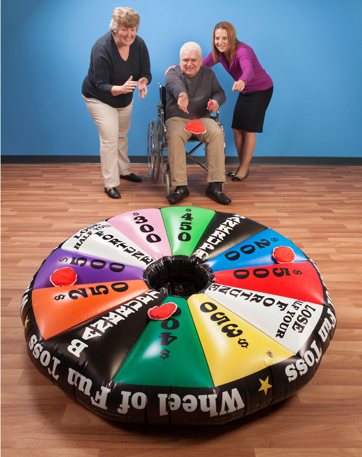 wheel of fortune inflatable game - S&S Blog