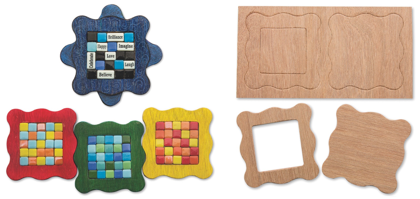 6 DIY Coaster Crafts To Decorate - S&S Blog